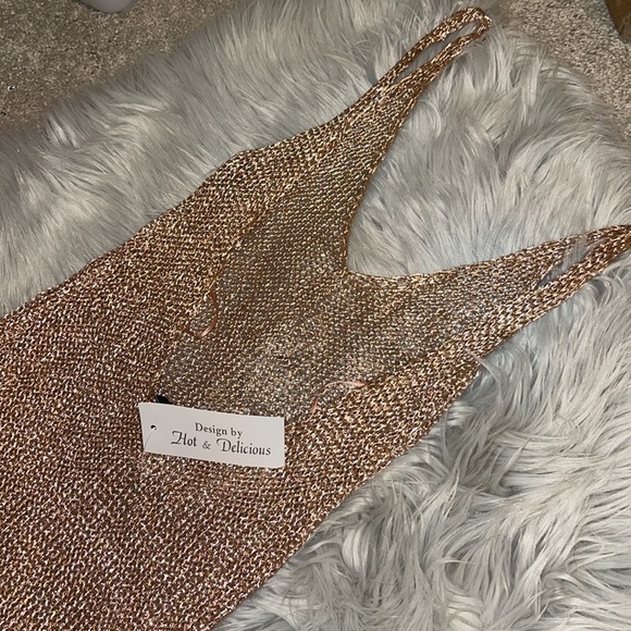 Hot Miami Styles | Swim | Rose Gold Bikini Cover | Poshmark